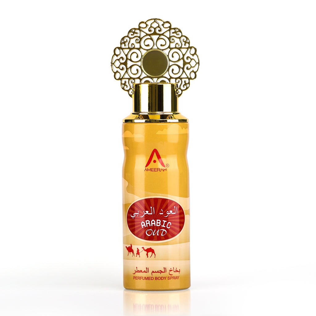 Ameerah Arabic Oud Deodorant Body Spray, Long Lasting Oriental Fragran ...